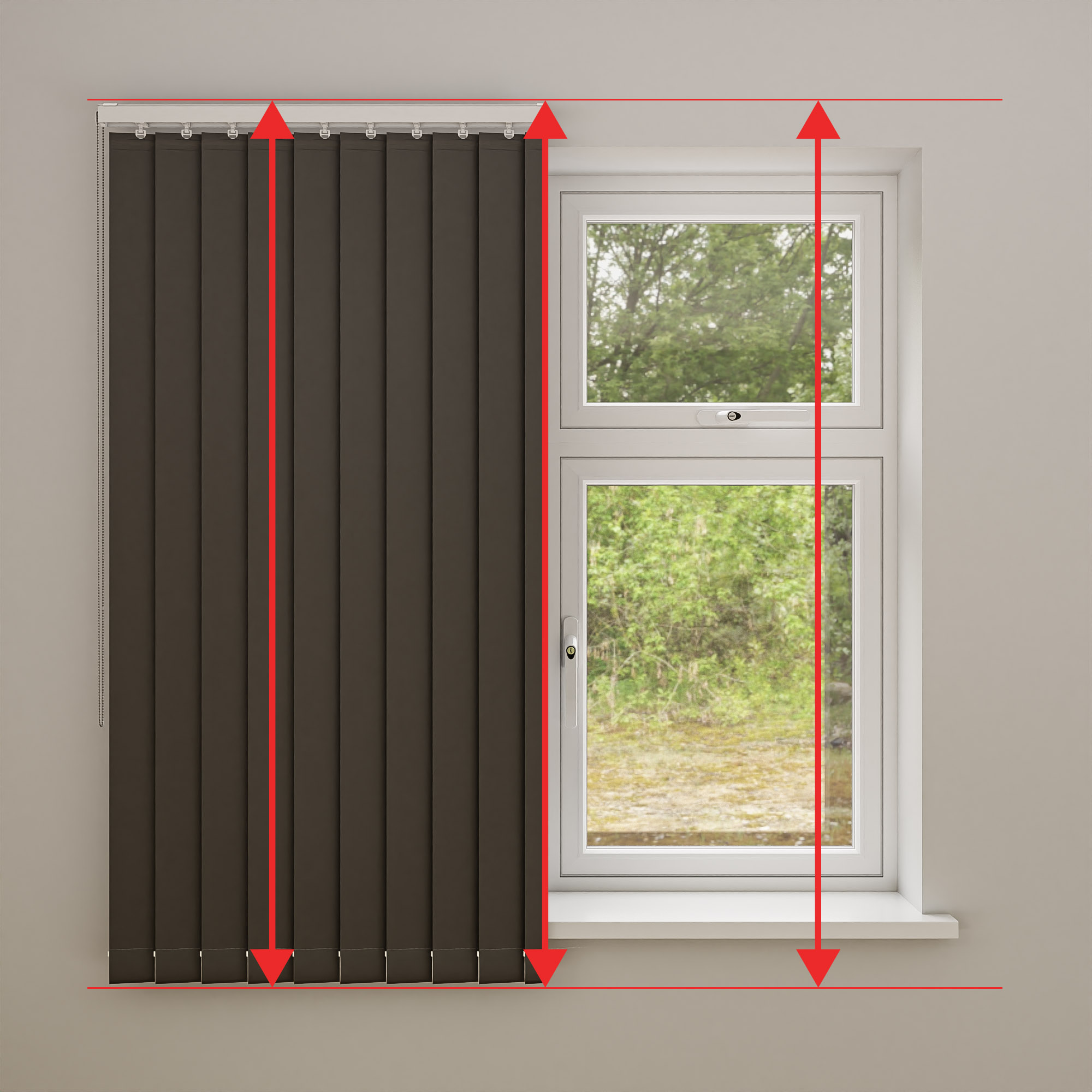 Measuring for Vertical Blinds - BlindsbyPost