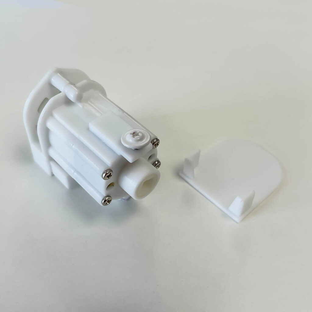 1:4 Geared Roman Blind Mechanism Control & End Cap Blinds UK - BlindsbyPost