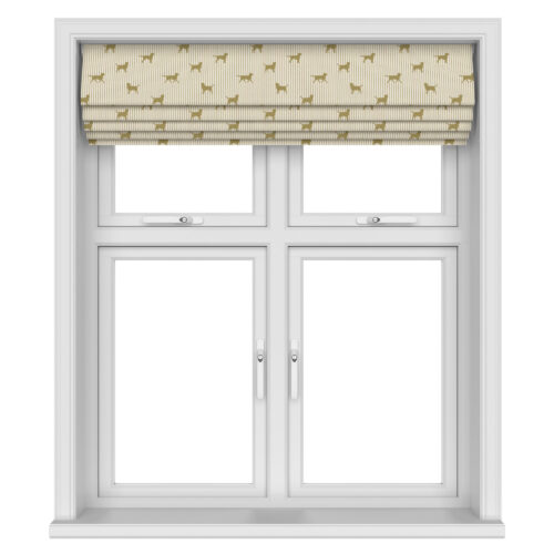 Emily Bond Marley Gold Motorised Blind | BlindsbyPost