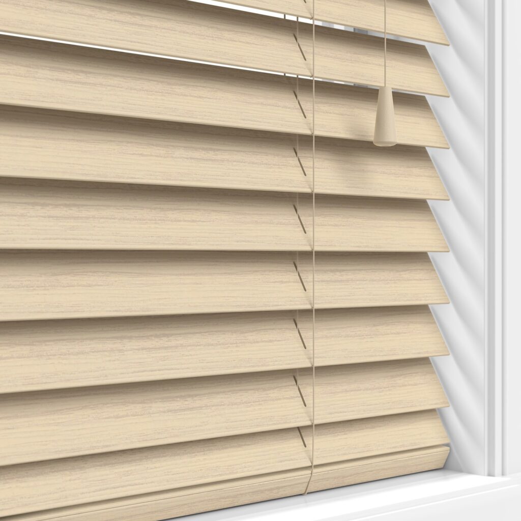 Scandi Oak Wood Grain Eco-Wood Blinds UK - BlindsbyPost
