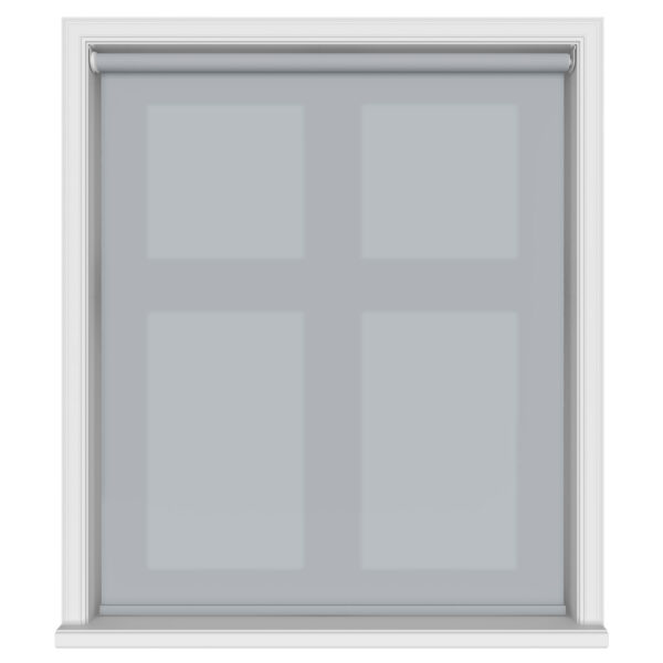Unicolour Ash Motorised Blinds UK - BlindsbyPost