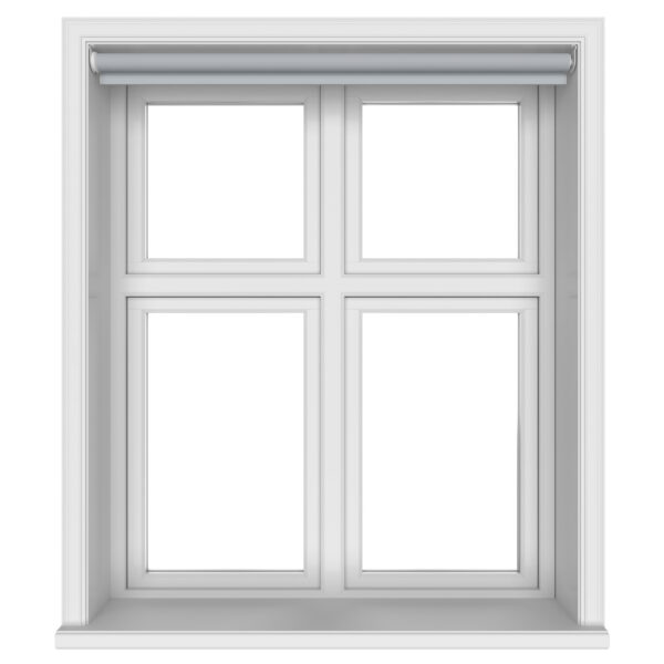 Unicolour Ash Motorised Blinds UK - BlindsbyPost