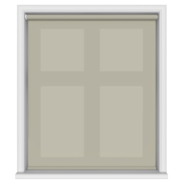 Unicolour Taupe Motorised Blinds UK - BlindsbyPost