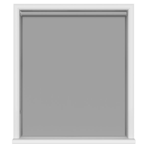 Konya Blackout Steel Grey Blinds UK - BlindsbyPost